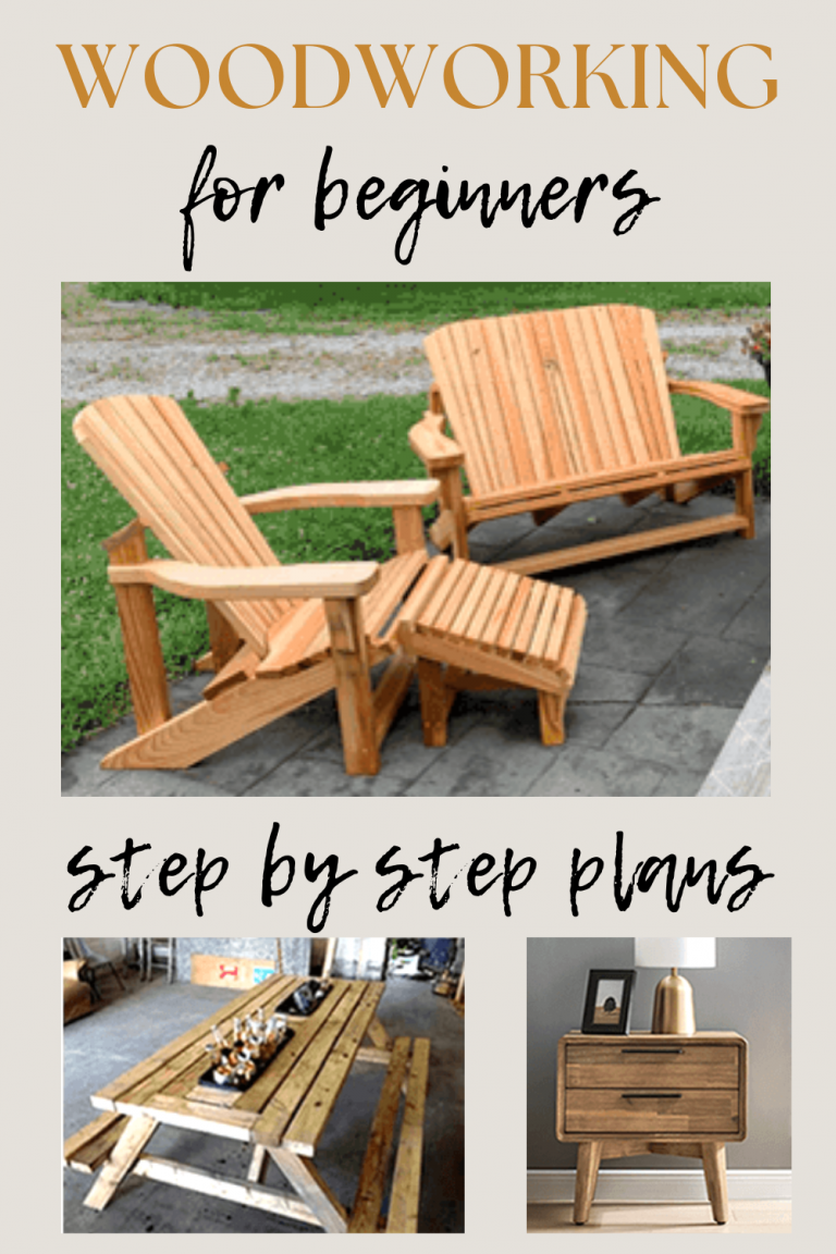 Easy Woodworking Projects & Plans for Beginners